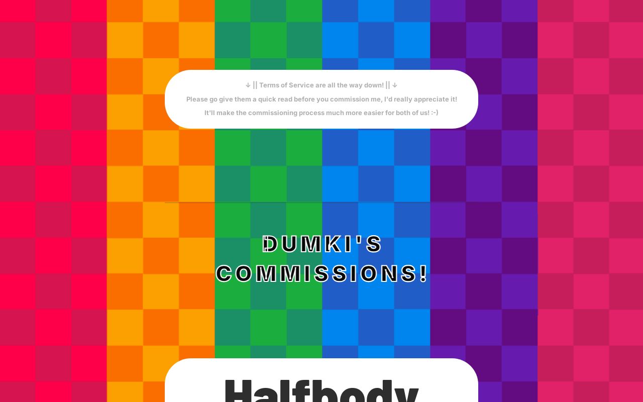 dumb kid's commissions!